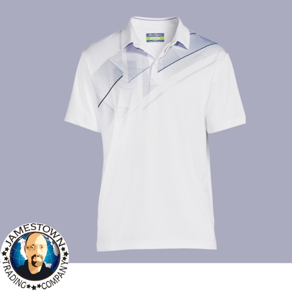 Hogan | Shirts | Ben Hogan Mens Big Mens Diagonal Stripe Golf Polo ...
